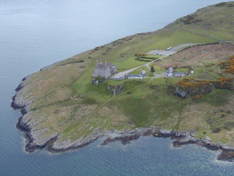 Duart Castle the home of Clan MacLean the isle of mul - The Isle of Mull
